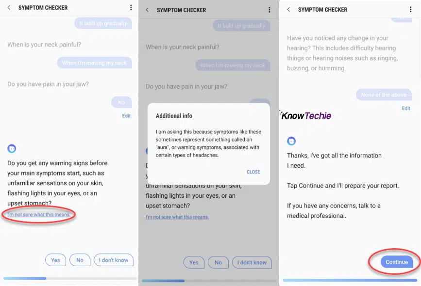 Check your symptoms using Samsung's new Health Symptom Checker