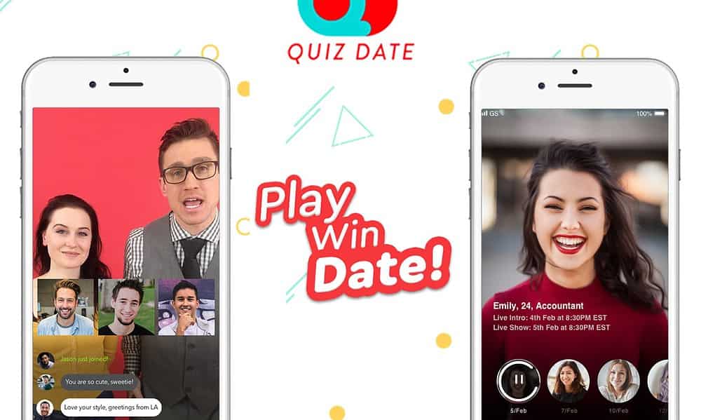 Quiz Date Live! gamifies your love life with its live dating app