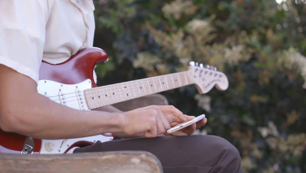 Fender Play gives you guitar lessons without making you see its lame band