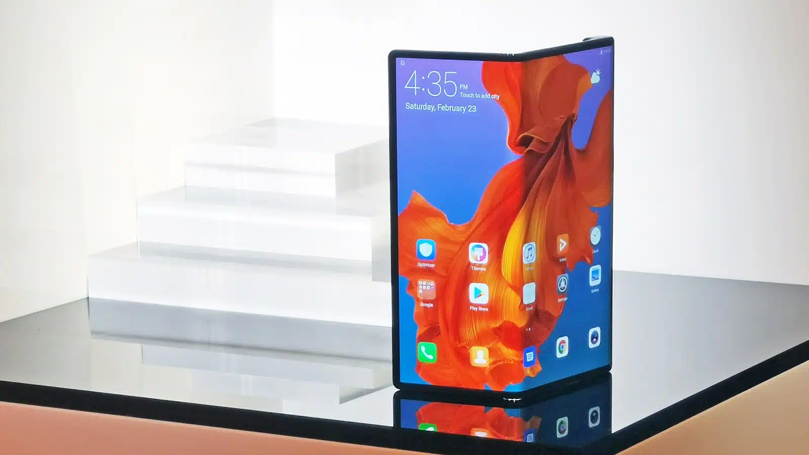 Huawei's Mate X is a foldable phone that runs $2,600