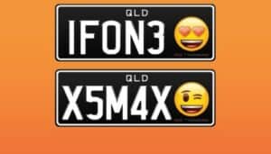 Residents in Queensland, Australia can now add Emoji's to license plates