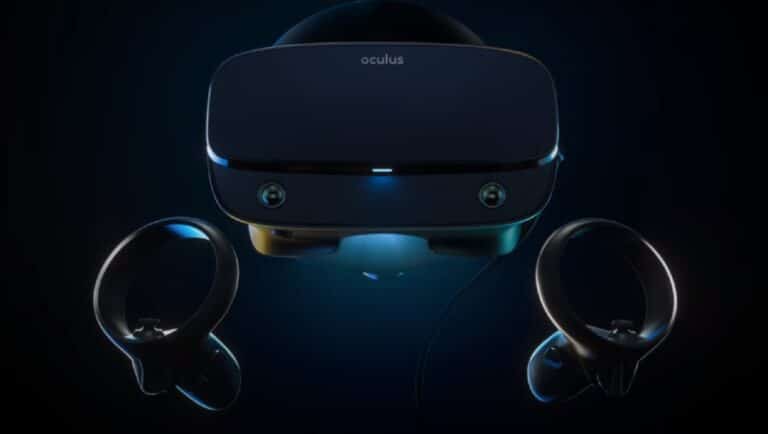 The Oculus Rift S provides high-resolution screens and built-in tracking