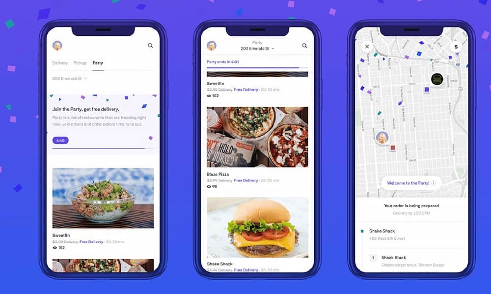Postmates Party lets you skip the delivery fee on your meals