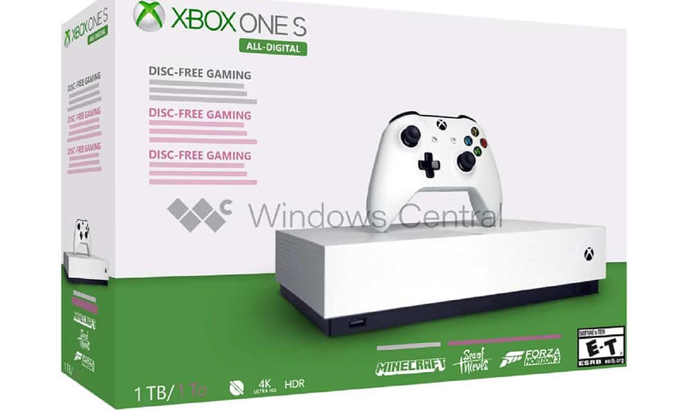 Disc-less Xbox One S console could launch as early as May