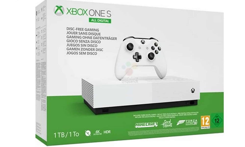 Leaked images show what the disc-less Xbox One could look like