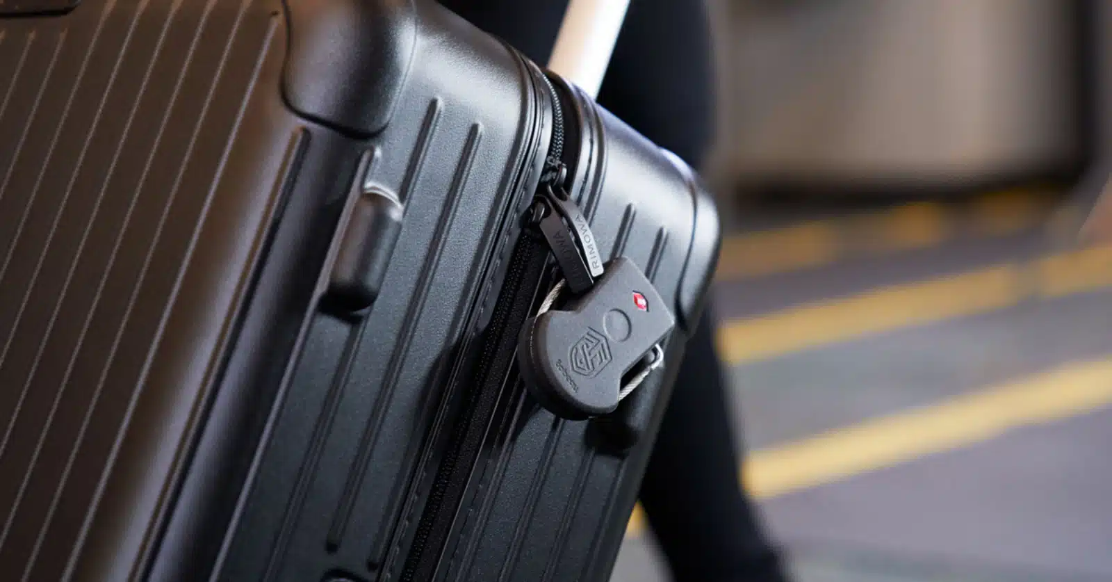This nifty smart lock also tracks your luggage with GPS