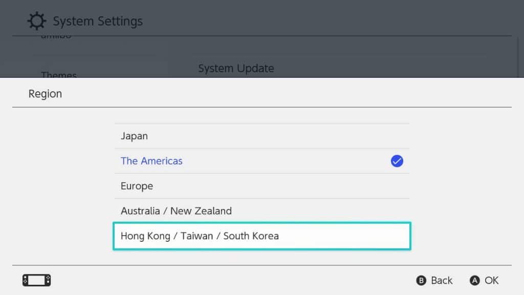 How to change your region on the Nintendo Switch