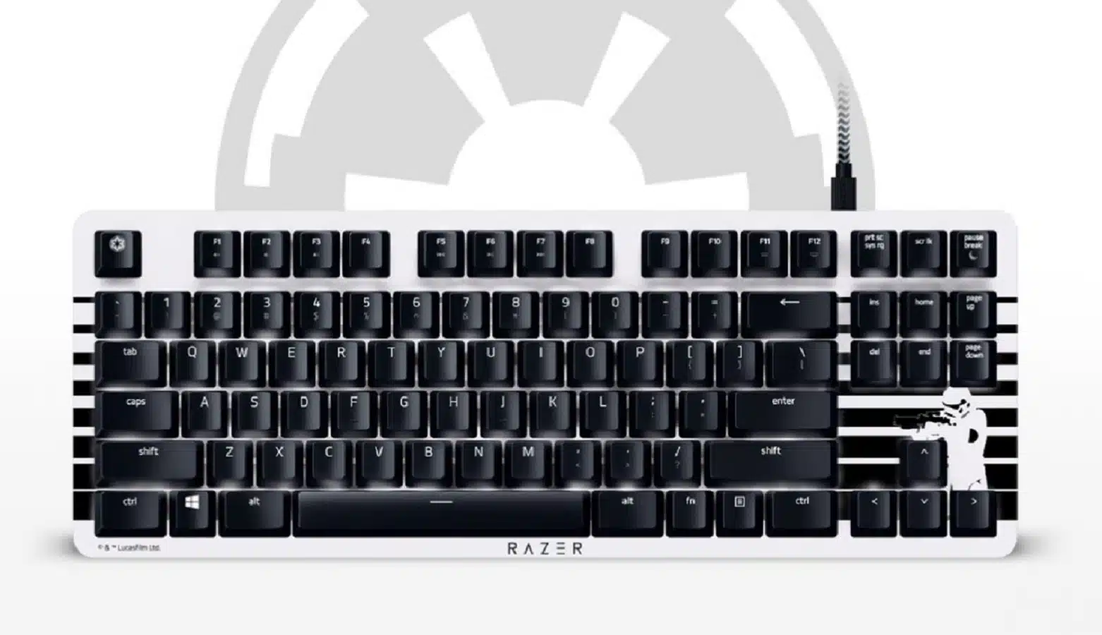 Holy shit, Razer now has a licensed Star Wars keyboard and I want it