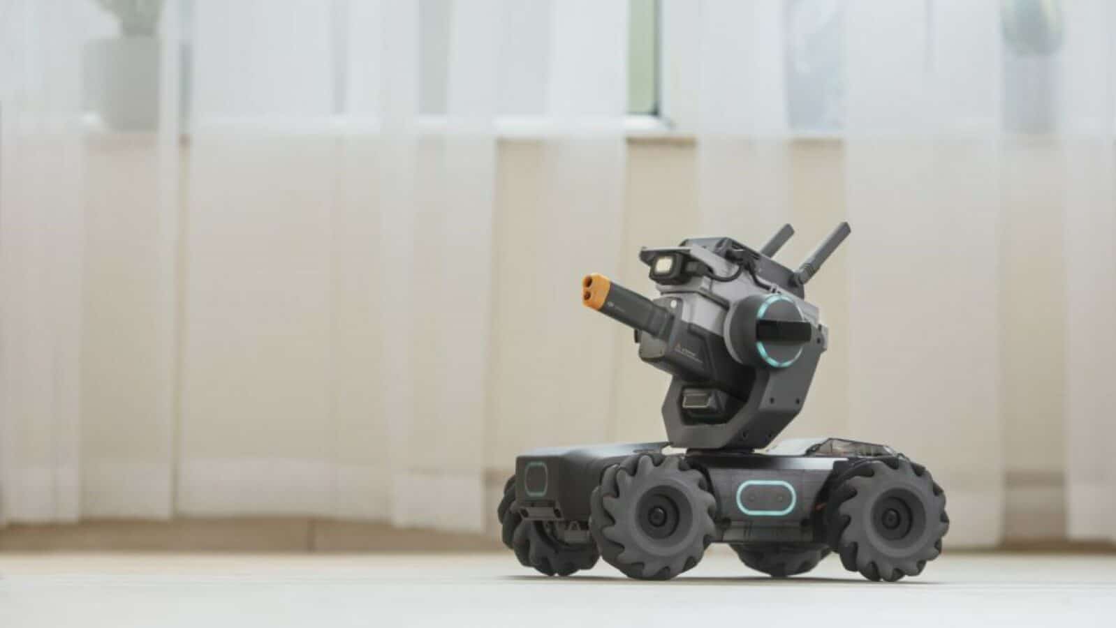 DJI just released a tank that teaches basic coding and assembly skills