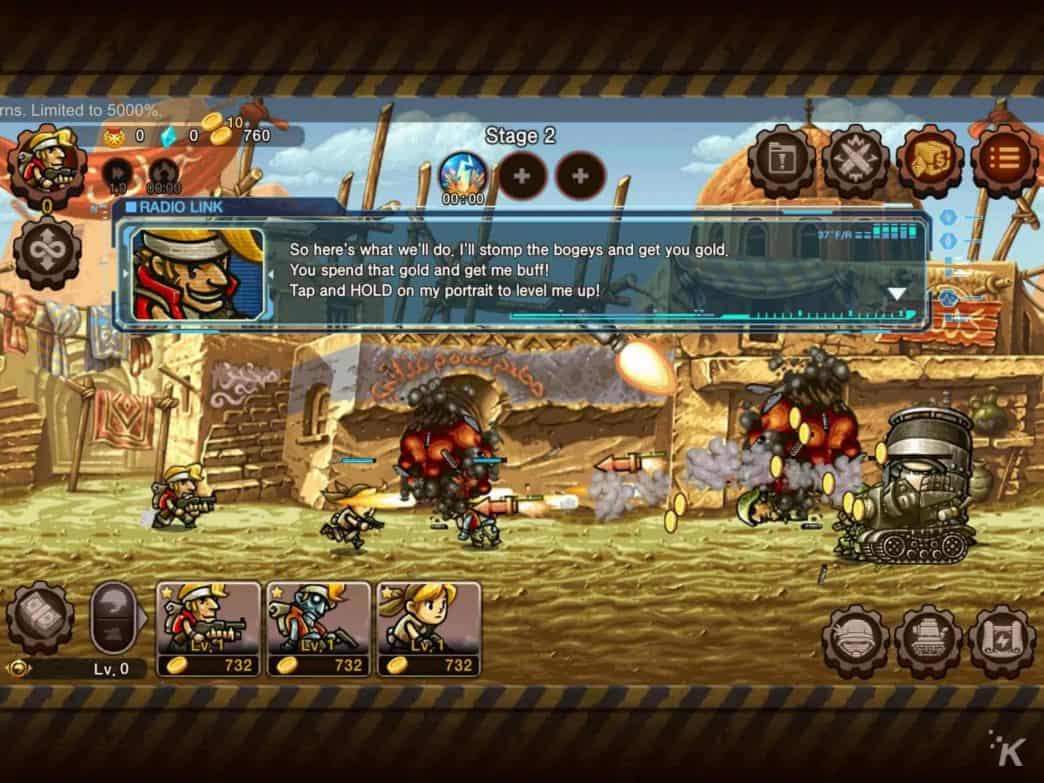 Review: Metal Slug Infinity - a new Metal Slug game on... iOS?