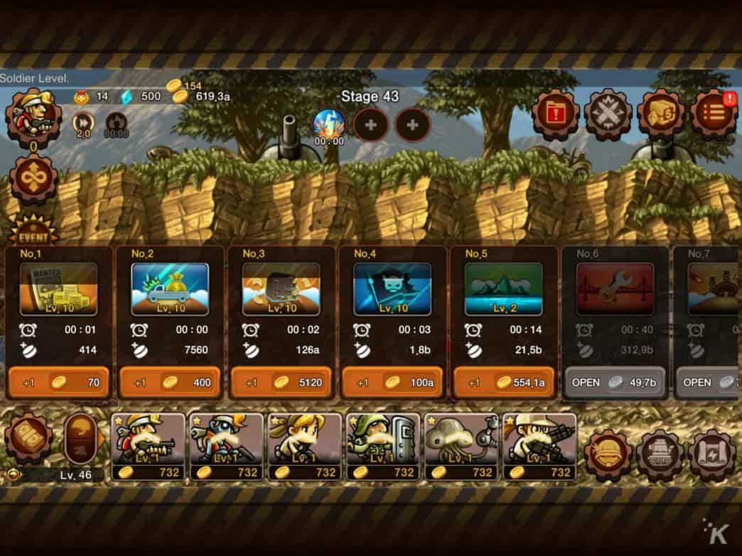 Review: Metal Slug Infinity - a new Metal Slug game on... iOS?