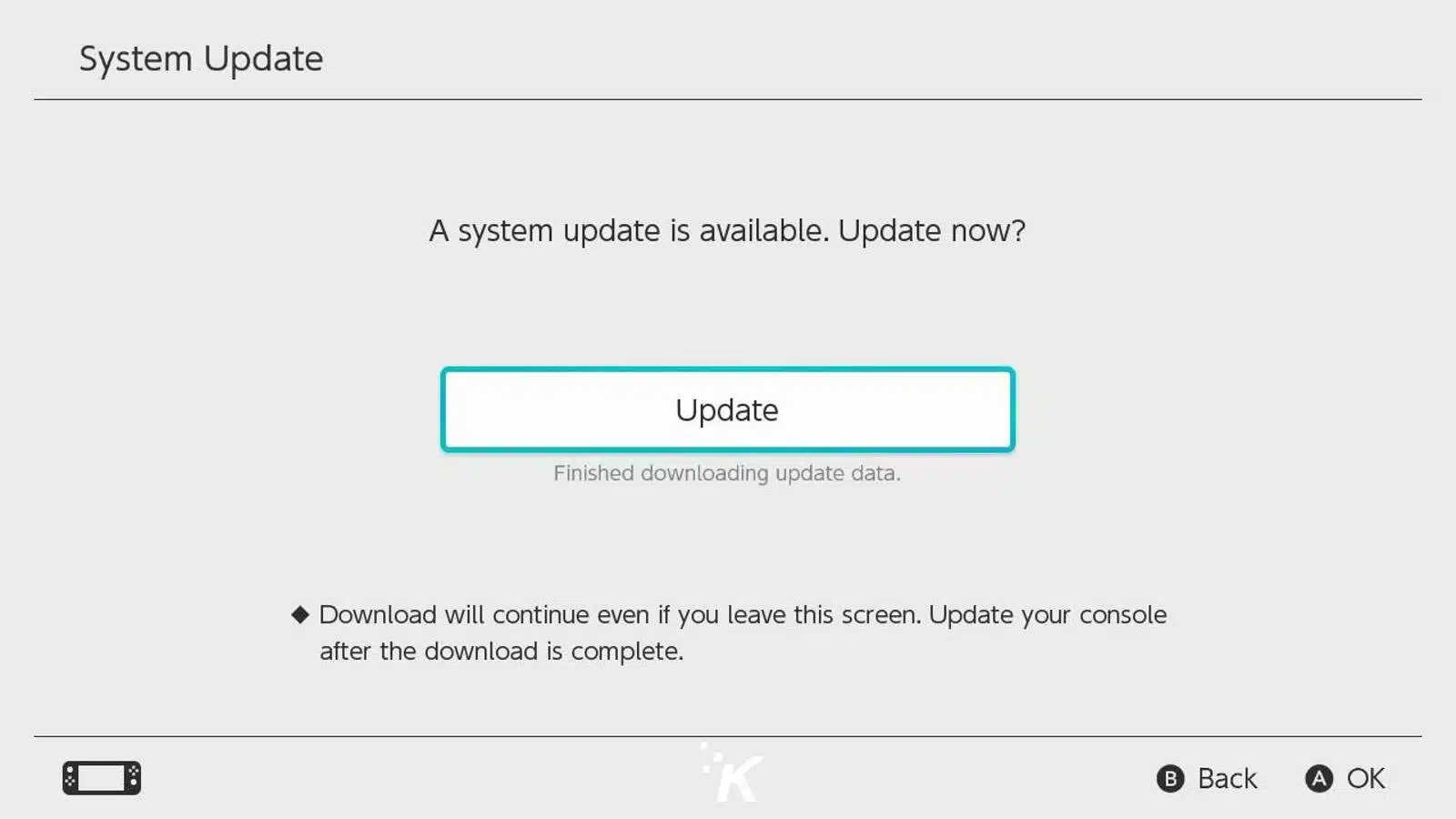 Here's how to manually update your Nintendo Switch