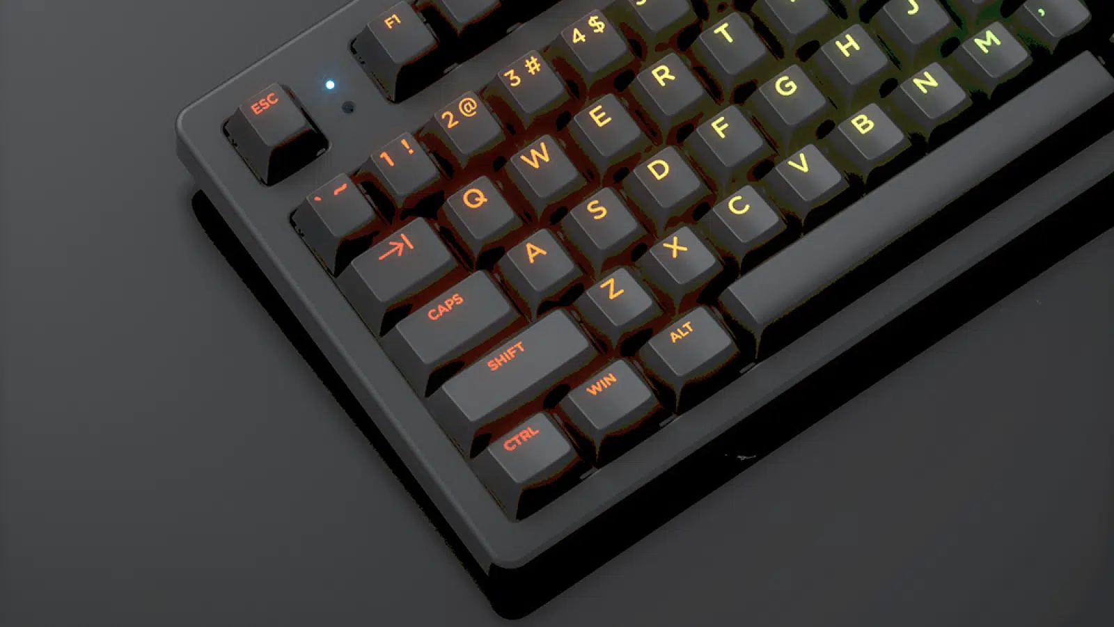 Who invented the first mechanical keyboard and why?