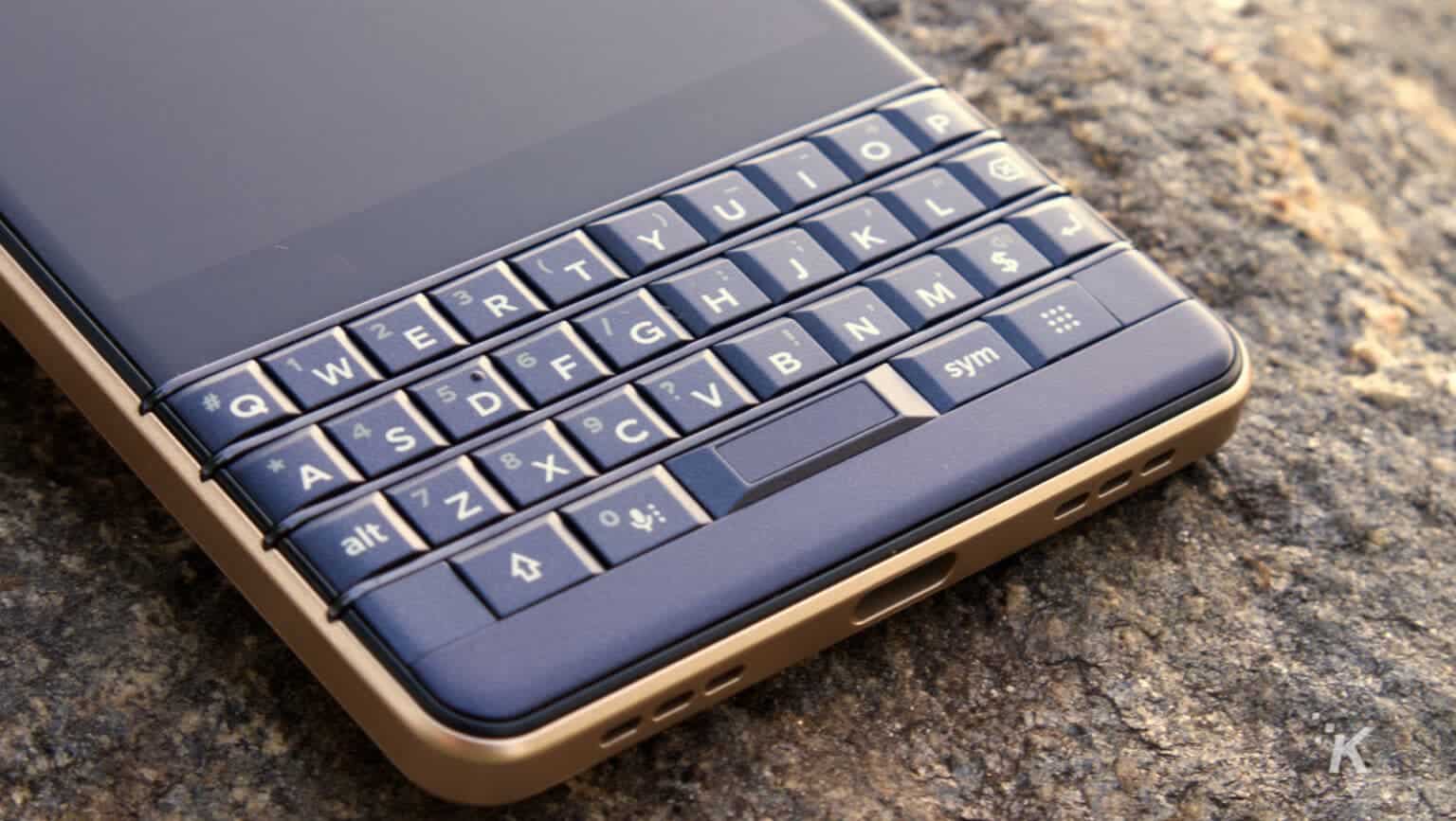 A 5G Android BlackBerry with a physical keyboard is coming in 2021