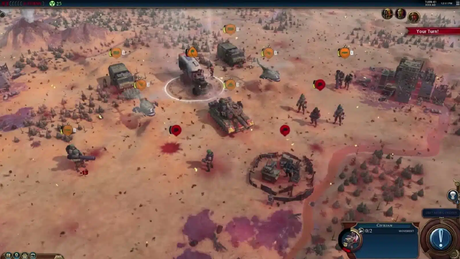 For some reason, there's now a battle royale mode in Civilization VI