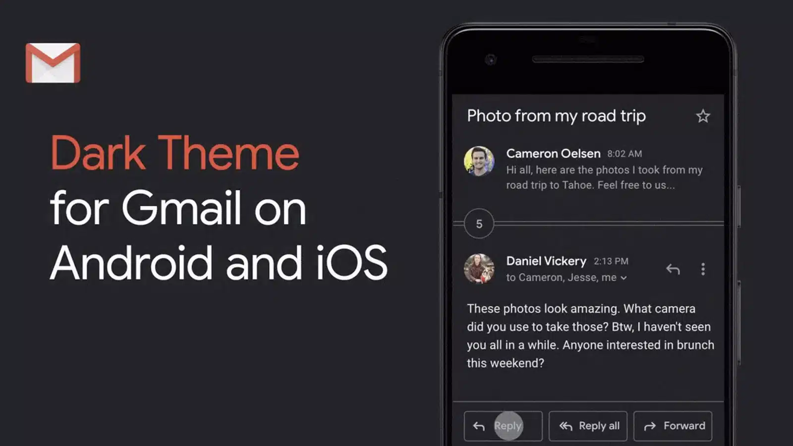 Dark mode for Gmail and Maps is rolling out - here's how to turn it on