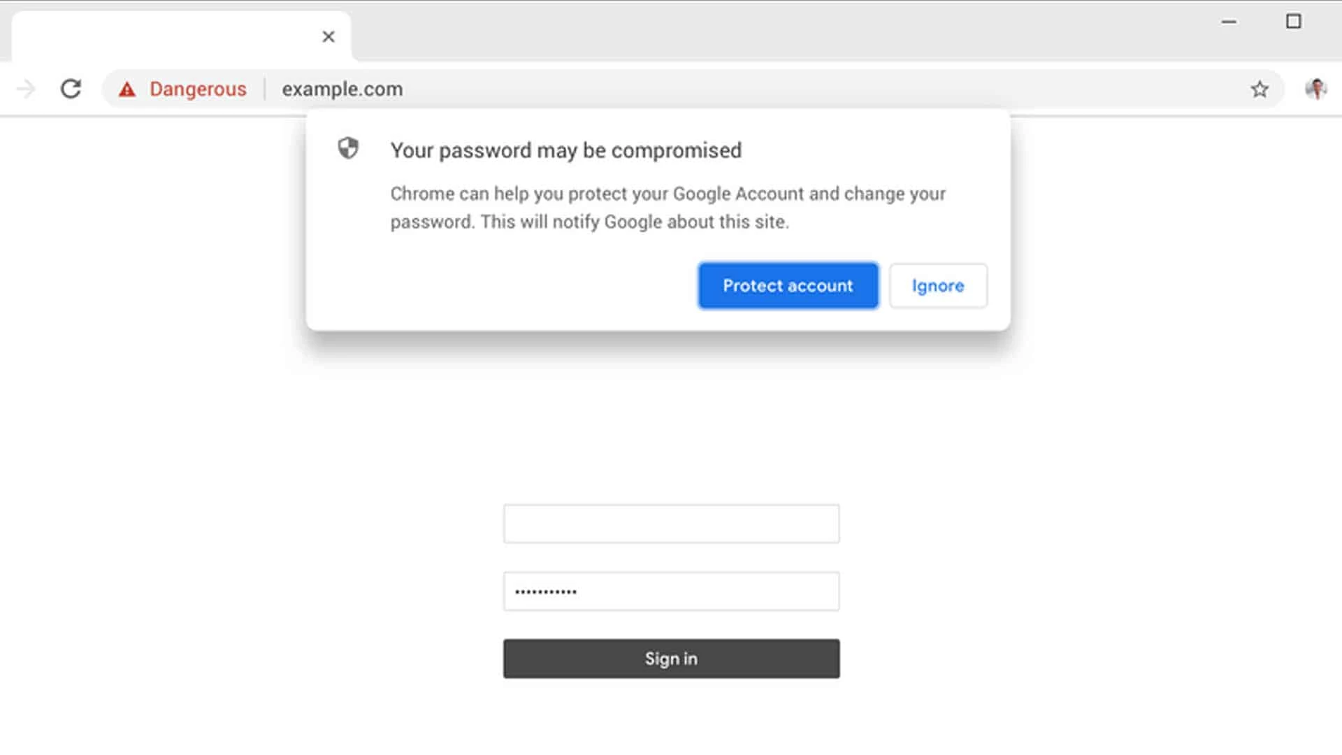 Google Chrome will now tell you when your passwords have been stolen