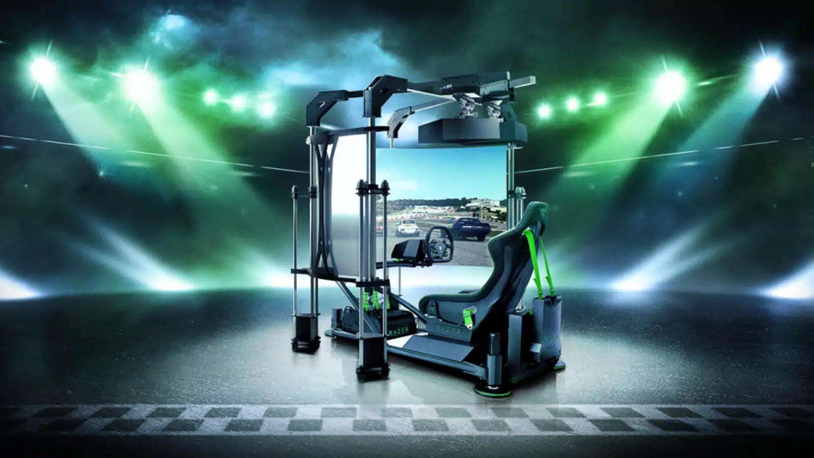 Razer just debuted a wild racing simulator at CES 2020