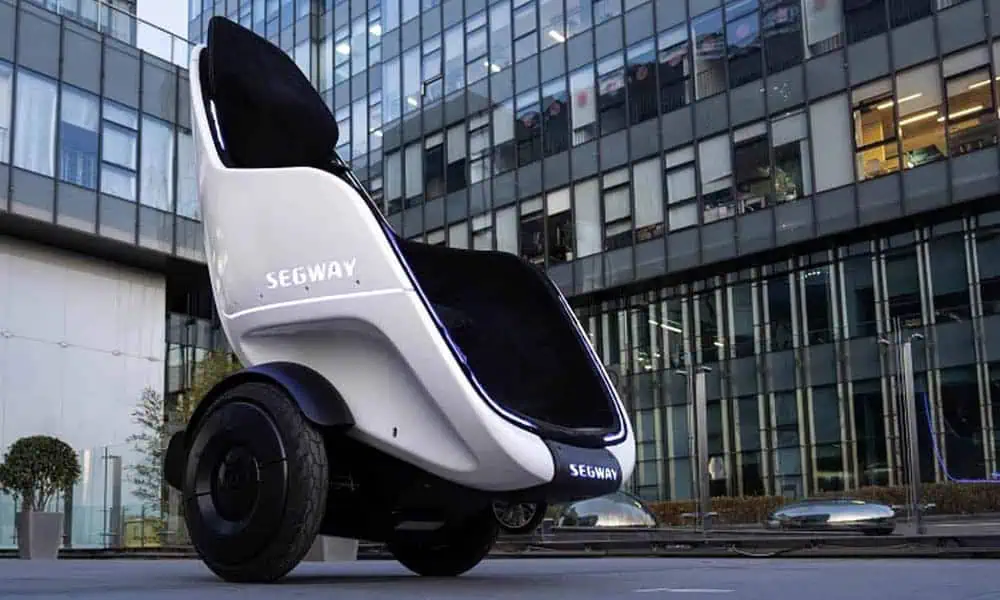 Segway made a self-balancing vehicle like the ones from the movie Wall-E
