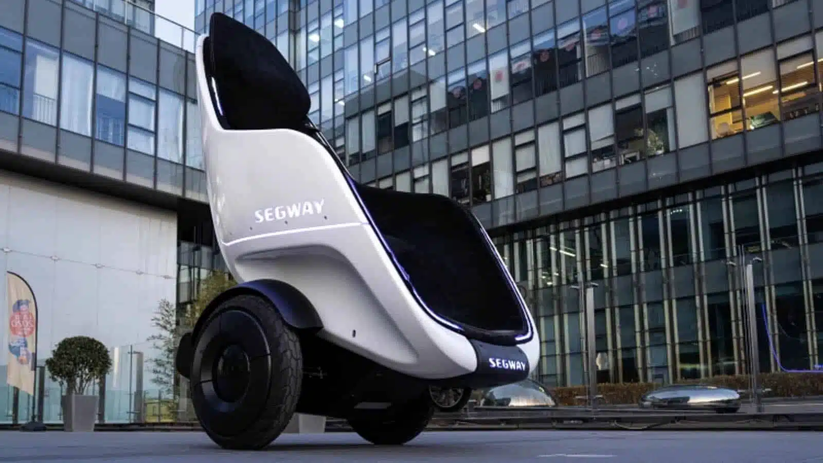 Segway made a self-balancing vehicle like the ones from the movie Wall-E