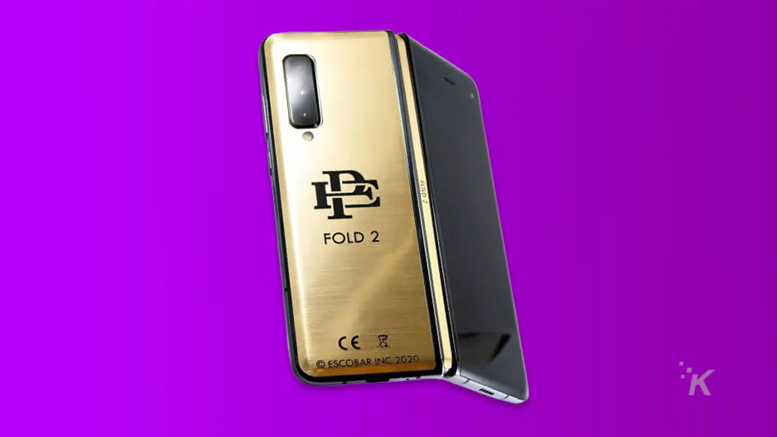 Pablo Escobar's brother released a folding phone that's just a Galaxy Fold