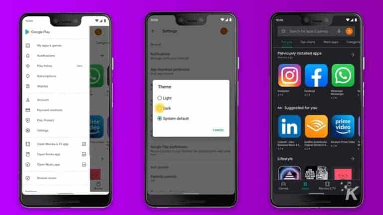 The Google Play Store now supports dark mode - here’s how to turn it on