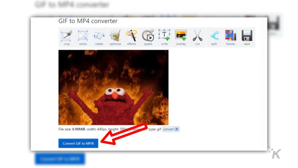 Cómo convertir GIF para hacer zoom en los fondos – Tuto Premium