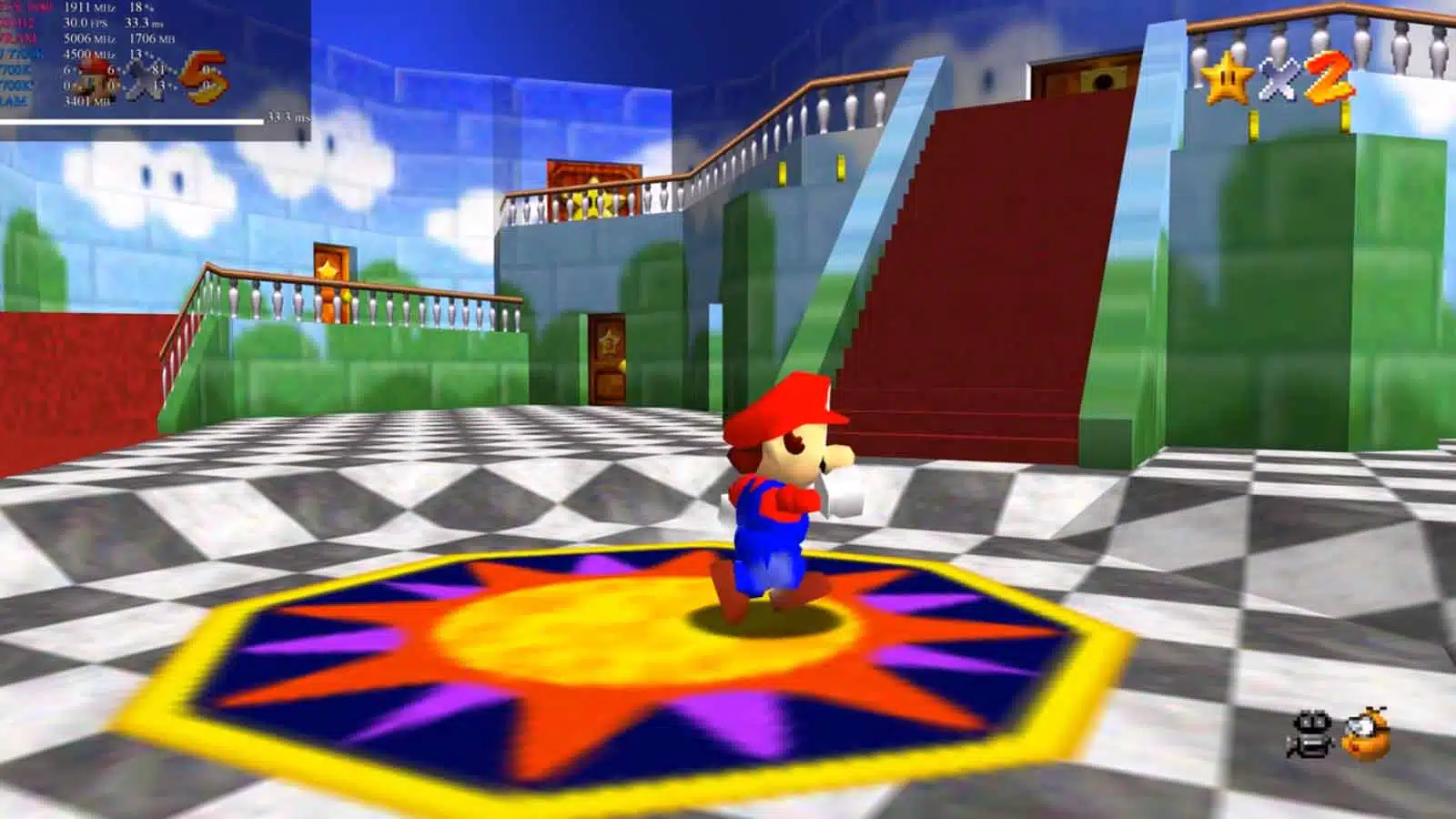 Someone made a 4K port of Super Mario 64 and I must have it