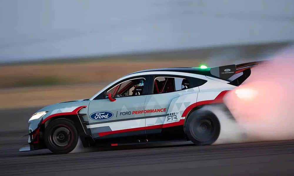 Ford made a nutty electric Mustang with 1,400-horsepower