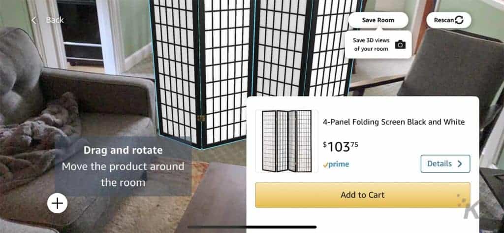 Thanks to Amazon, you can now fill your home with AR furniture