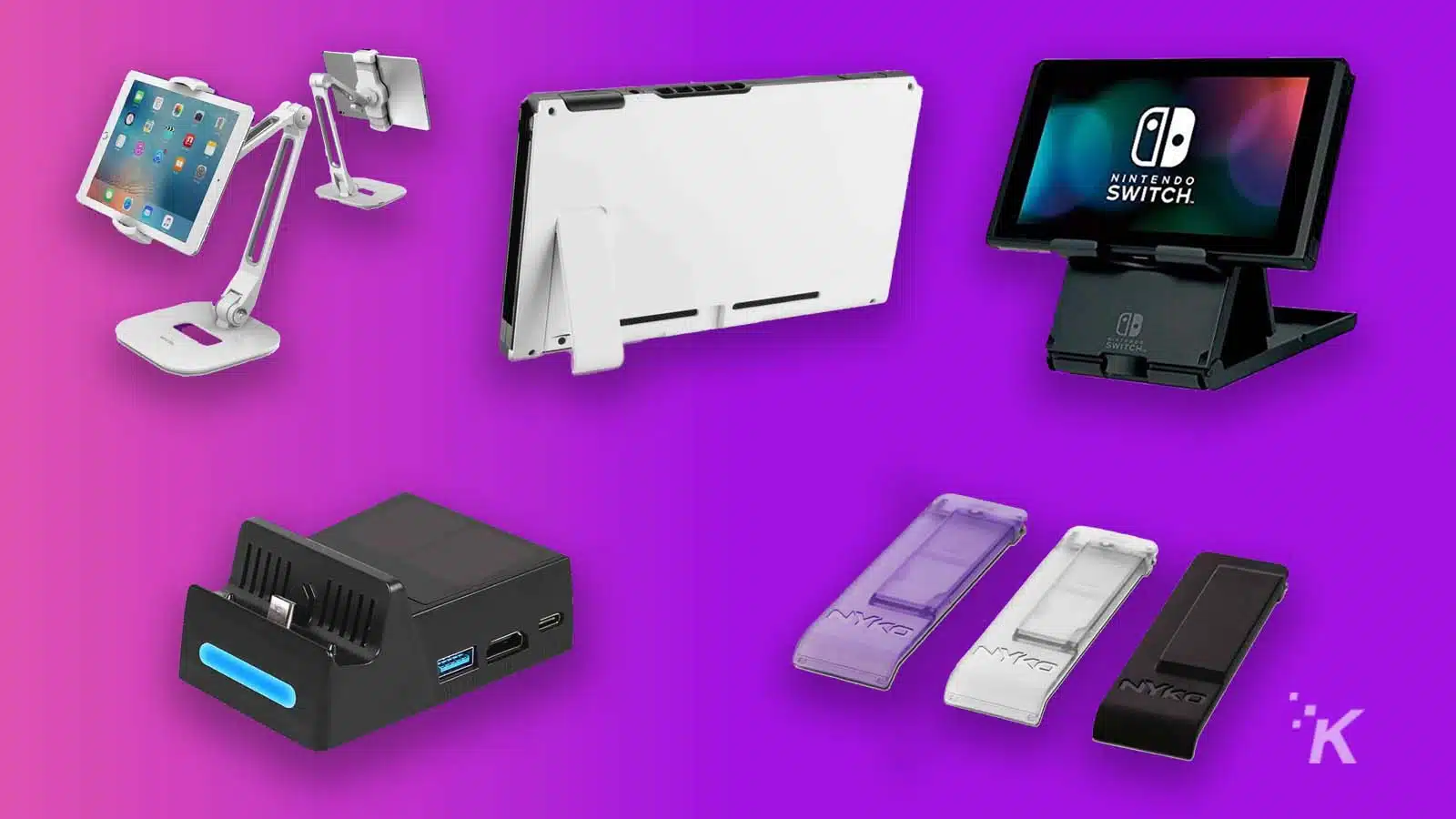 What's the best replacement kickstand for the Nintendo Switch?