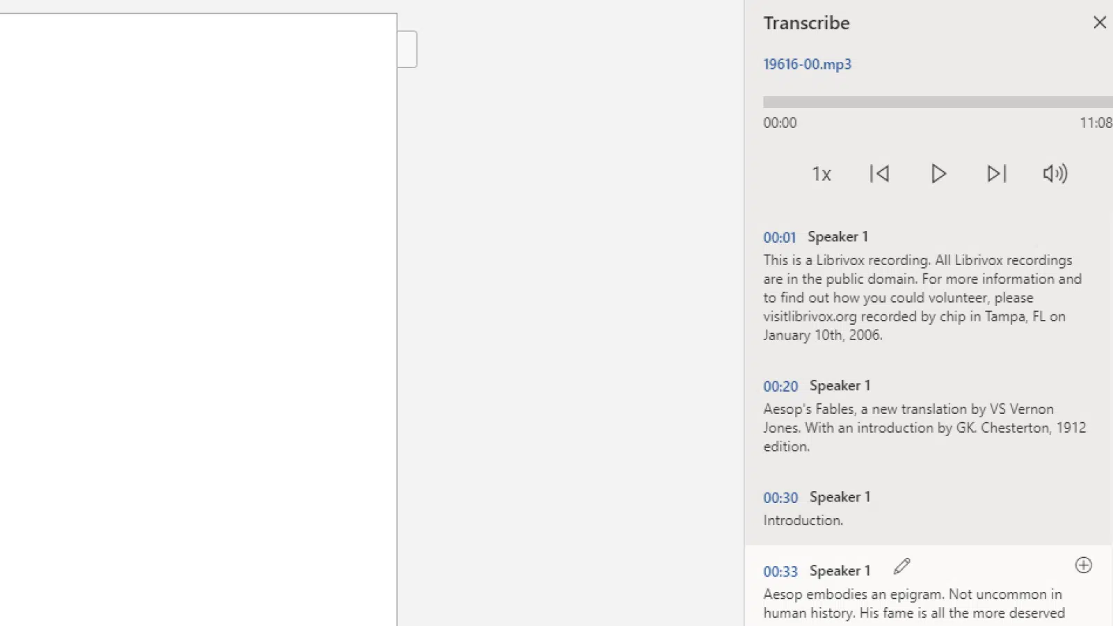 Microsoft Word has a new Transcribe tool - here's how to use it
