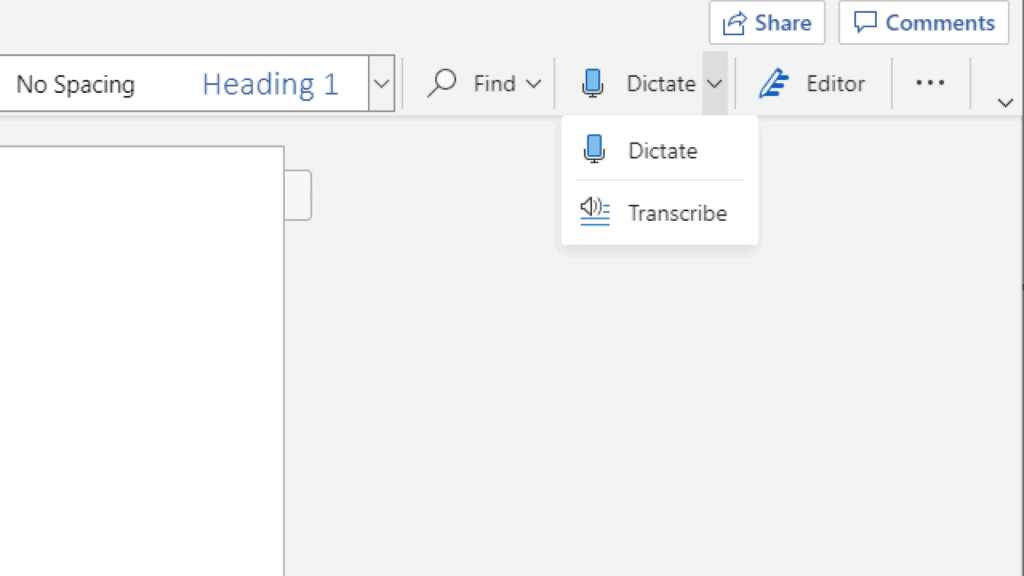 Microsoft Word has a new Transcribe tool - here's how to use it