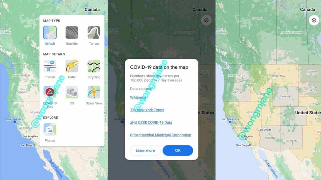 A new Google Maps update could include COVID-19 coverage maps