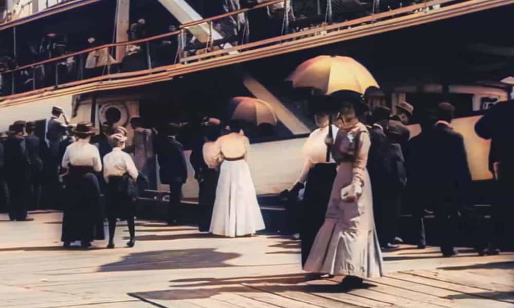 Some historians are unhappy that old video footage is being upscaled to 4K