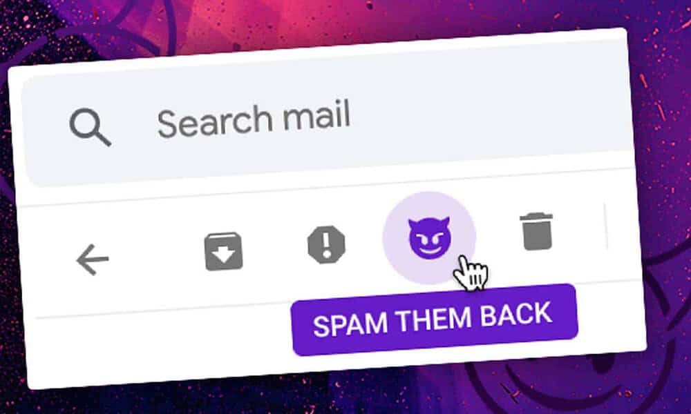 You've Got Spam is an email widget that will destroy all email inboxes