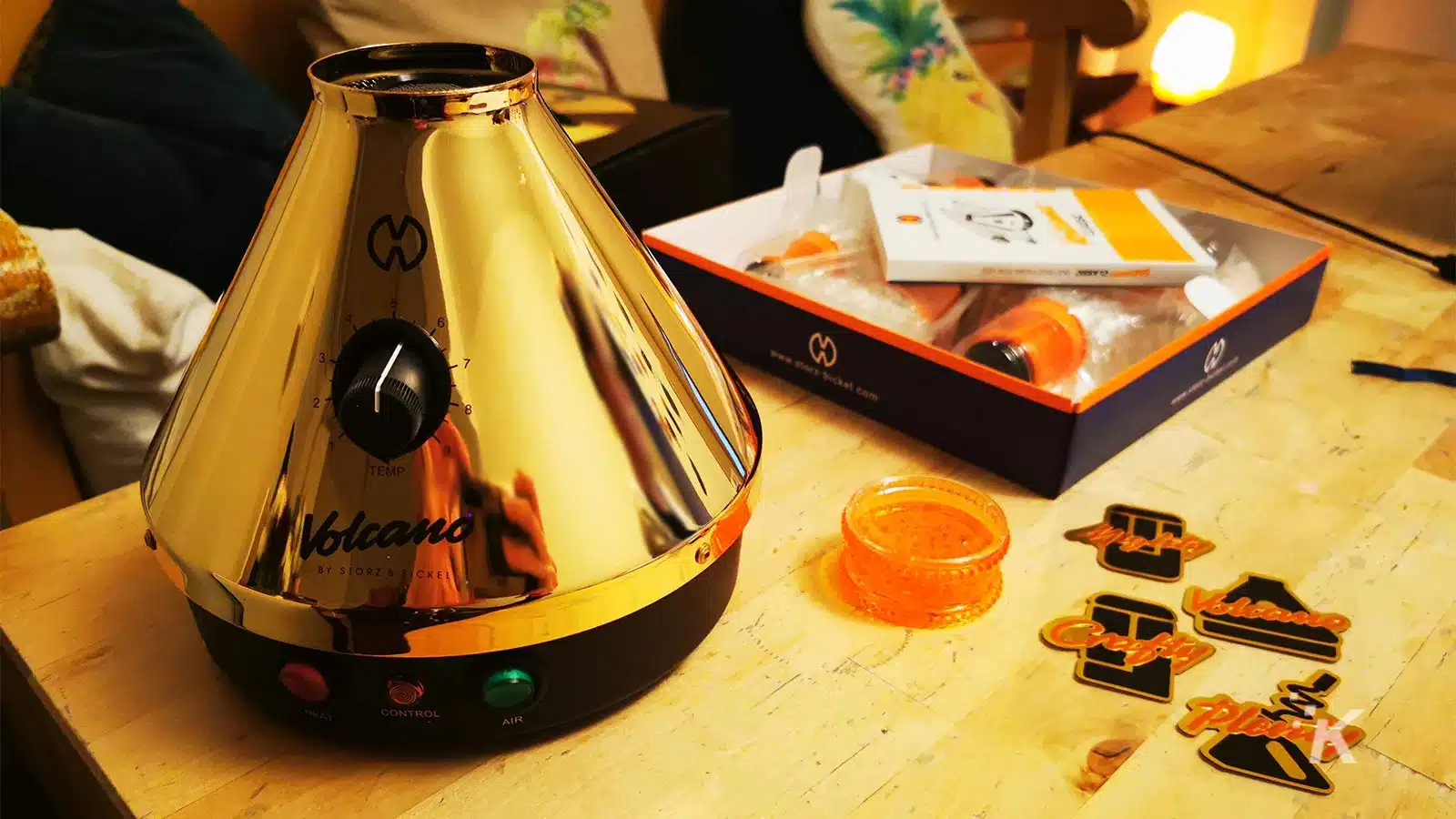 Review: The Gold Edition Storz and Bickel Volcano vape is fantastic