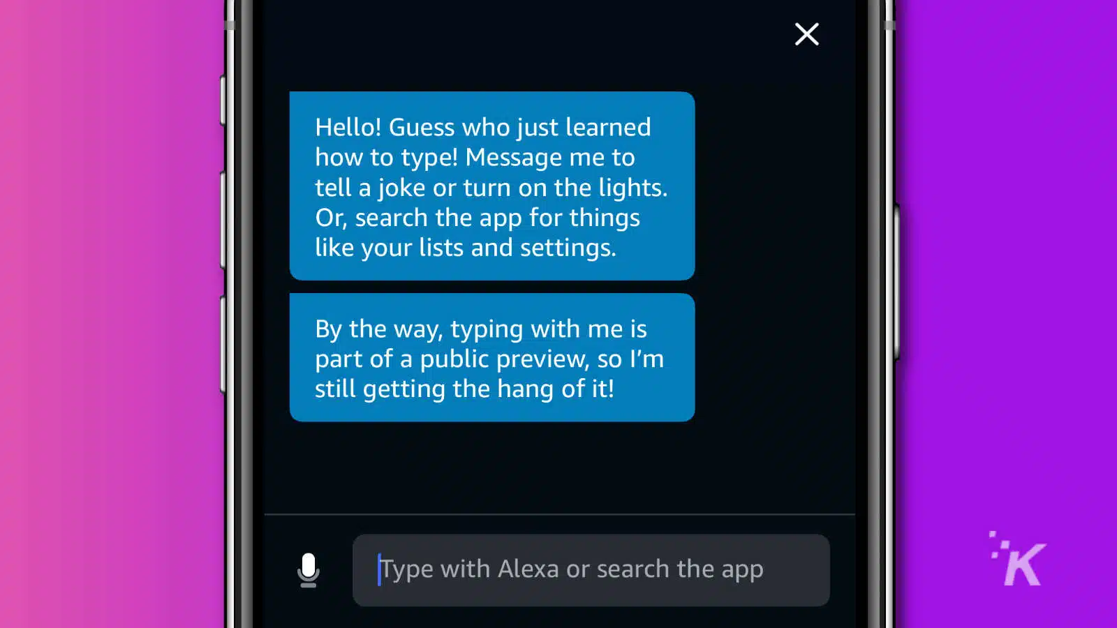 Alexa can now talk to you via text - here's how to do it