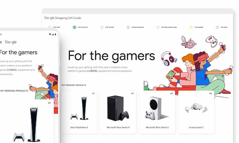 Google's Shopping Gift Guide shows you all stuff people are buying