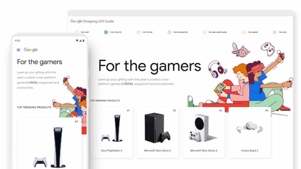 Google's Shopping Gift Guide shows you all stuff people are buying