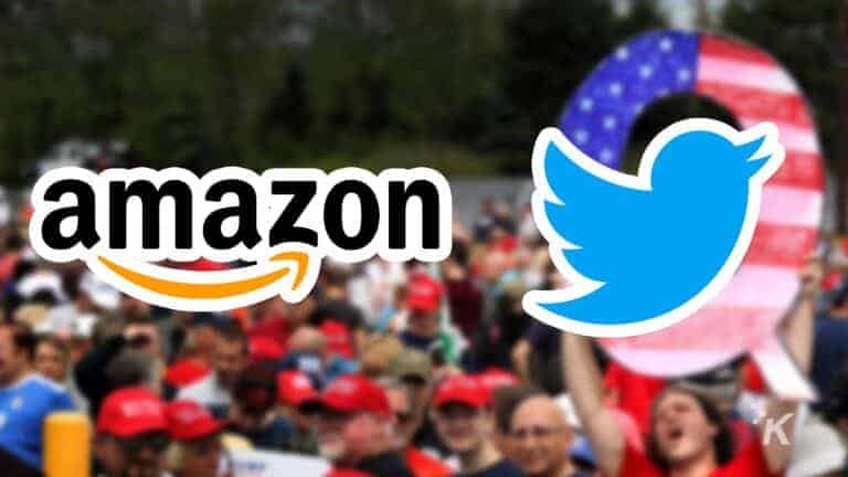 Twitter and Amazon are finally doing something about QAnon