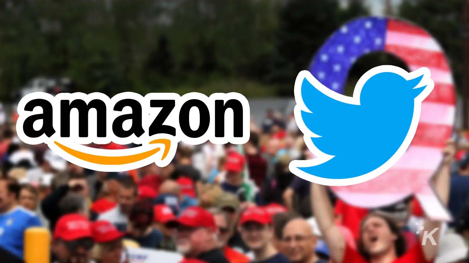 Twitter and Amazon are finally doing something about QAnon