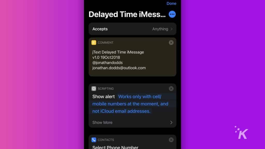 How to schedule text messages on your iPhone using Shortcuts