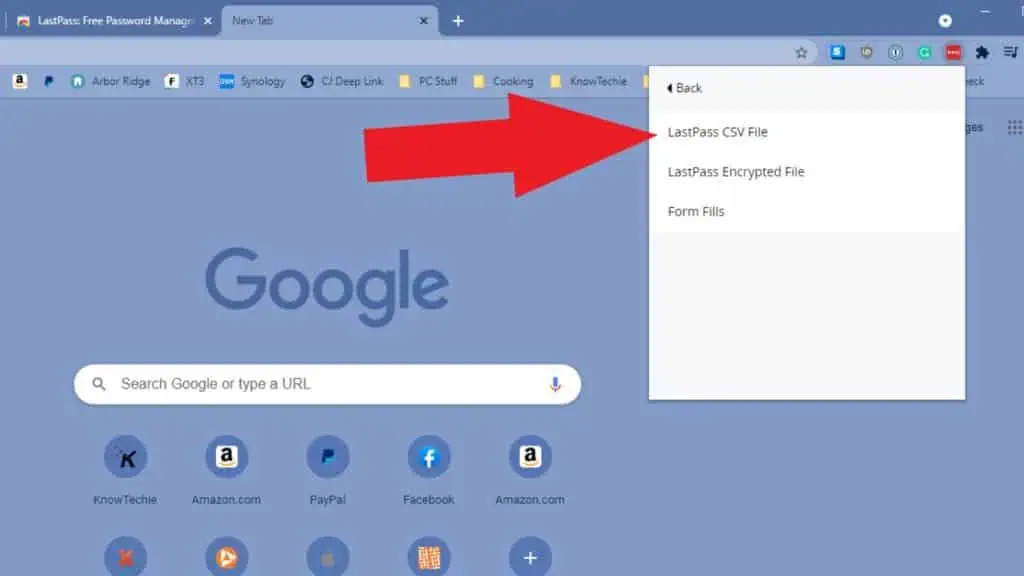 How to export LastPass data and switch password managers