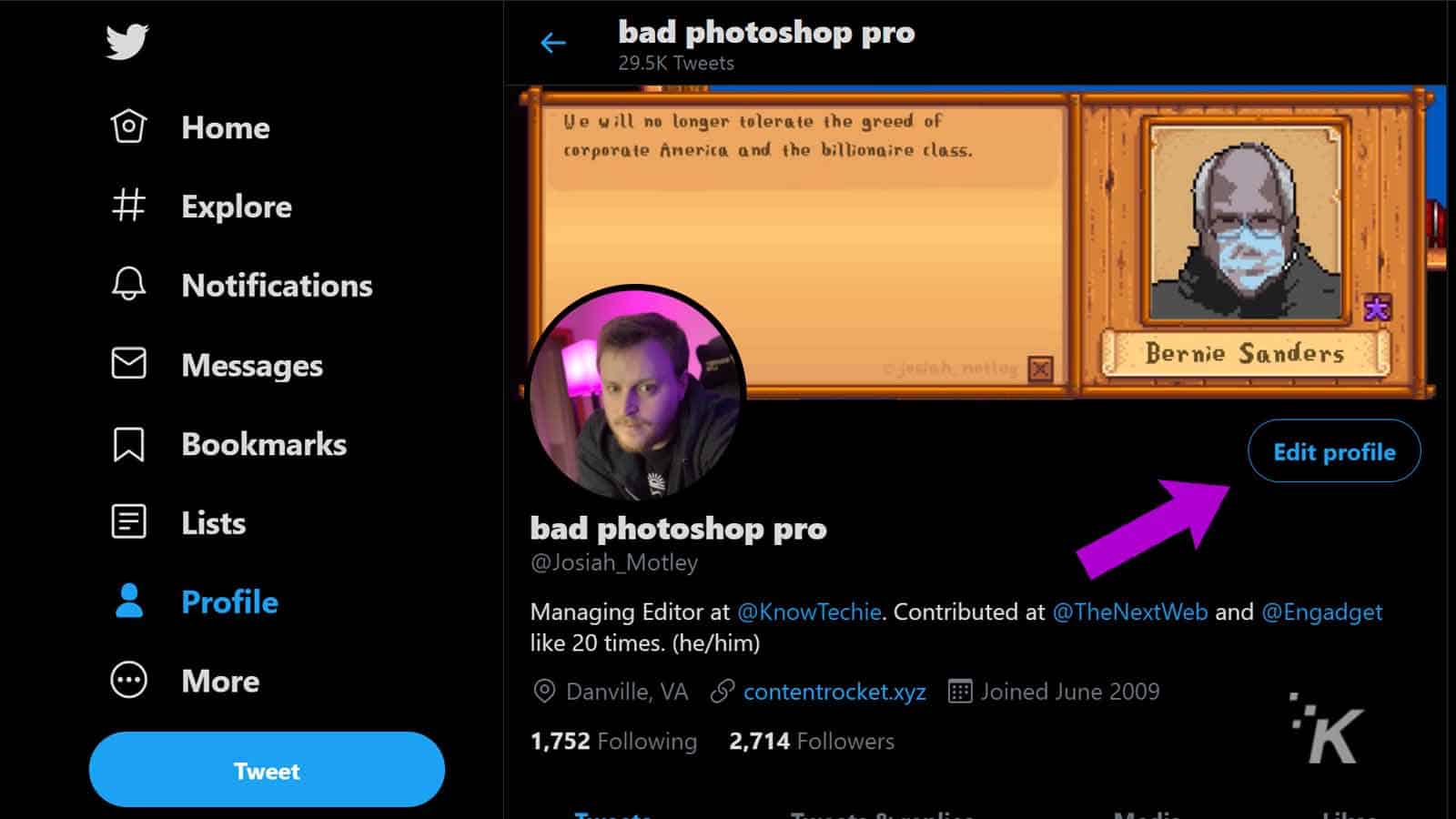 How to change your username on Twitter | KnowTechie