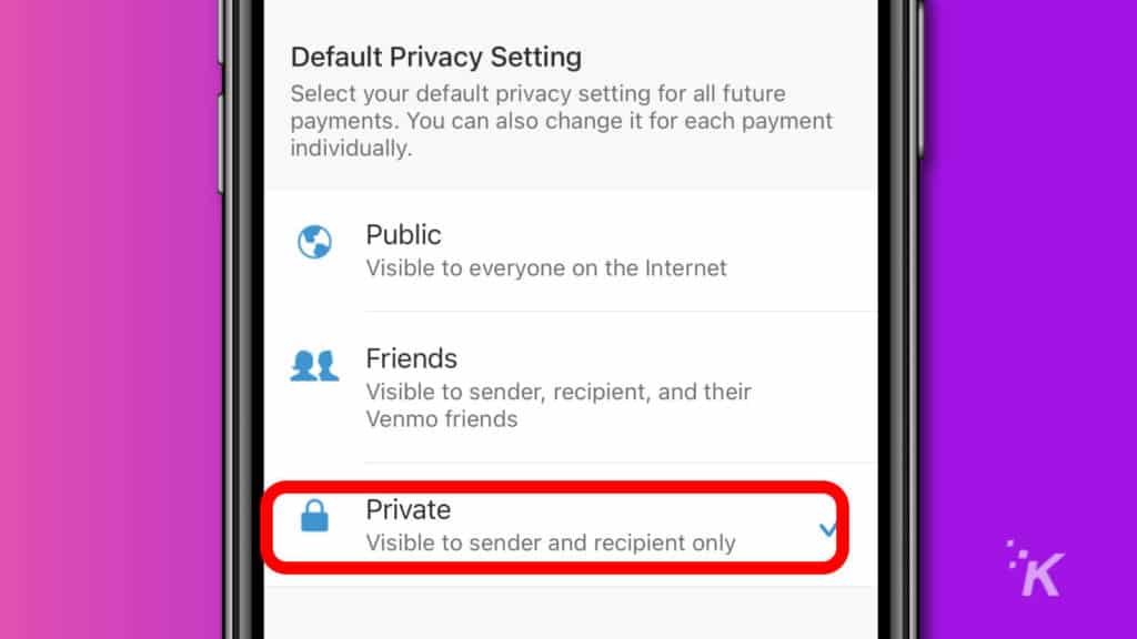 How to make your Venmo transactions private | KnowTechie