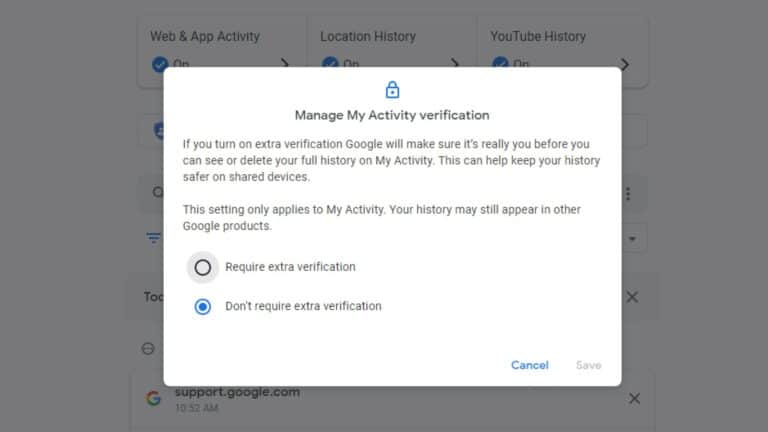 You can password protect your Google search history - here's how