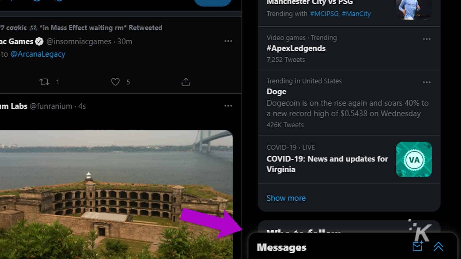 How to send a DM on Twitter | KnowTechie
