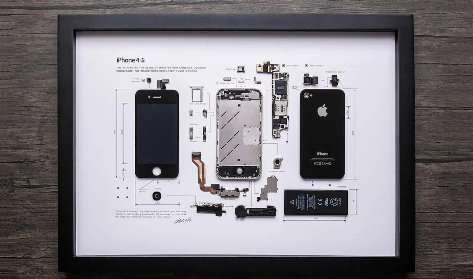 Giveaway: Enter for a chance to win art made from deconstructed iPhones