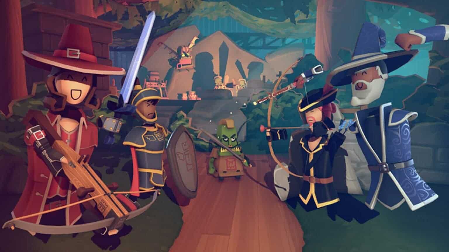 Check out Rec Room, a social VR game where you become the creator